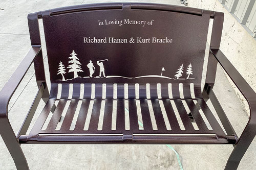 Memorial Benches - Superior Laser Cutting