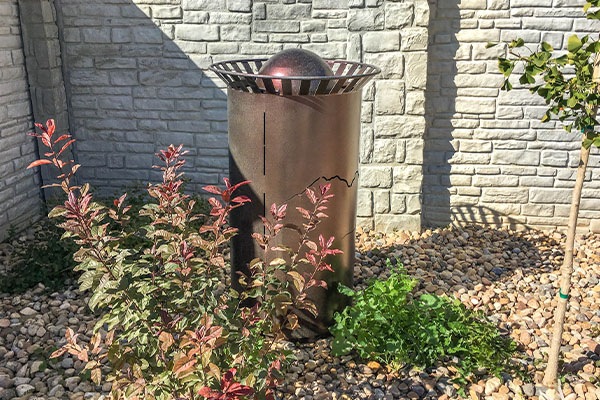 Classic Combo Trash Receptacle - Superior Laser Cutting